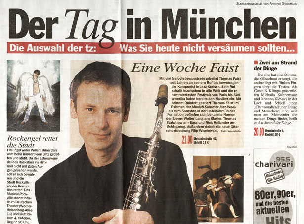 Thomas Faist | Saxophones, Clarinet, Flute | Composer